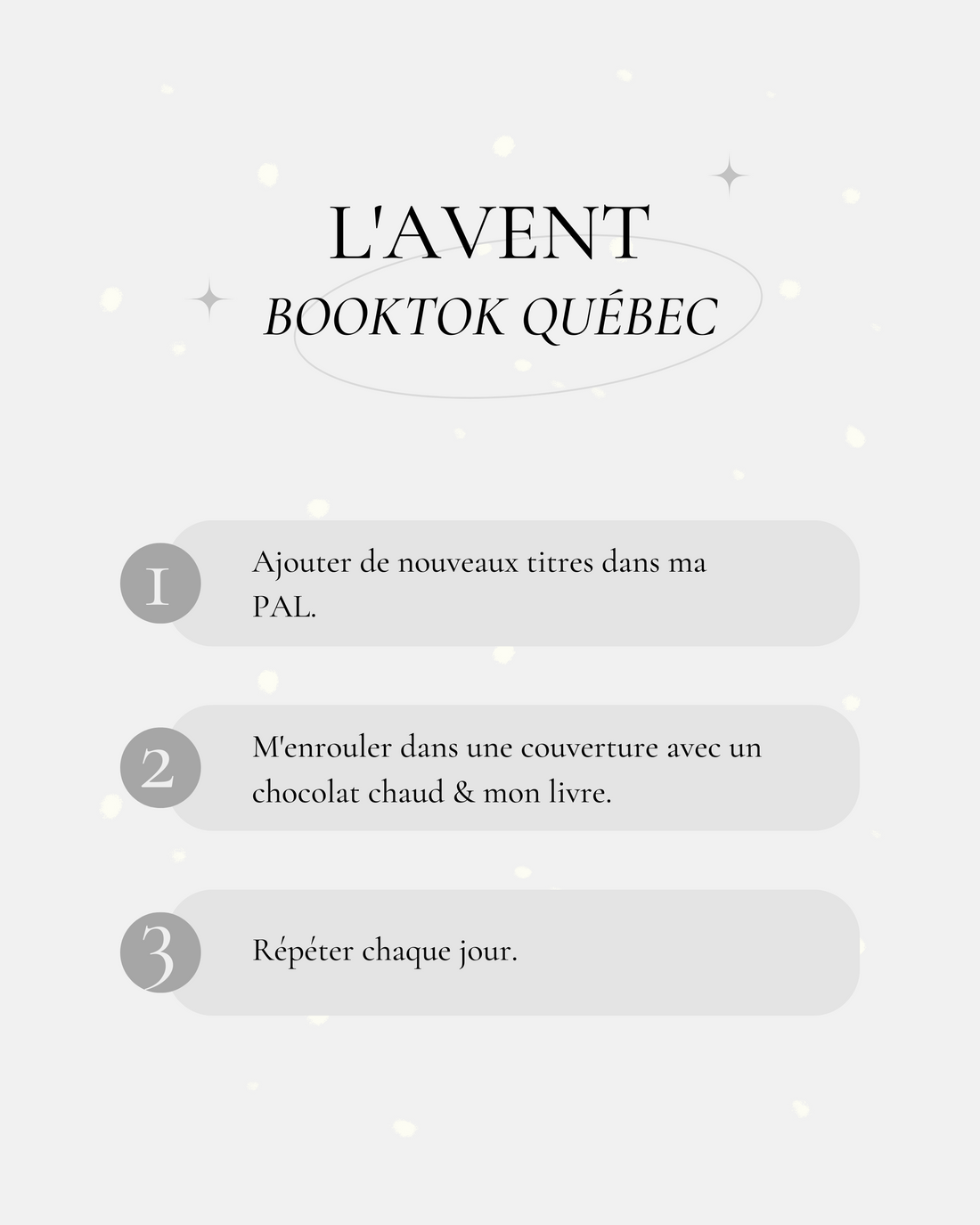 Calendrier de l'Avent Booktok Québec 2022 – Jessyca David | autrice ...